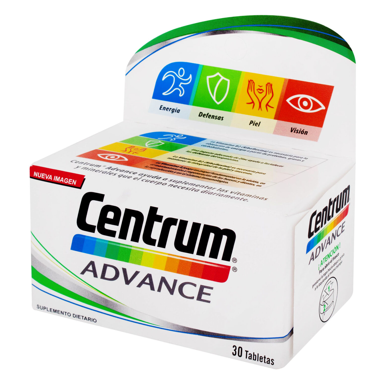 CENTRUM ADVANCE 30 TABLETAS – Droguería Más Salud