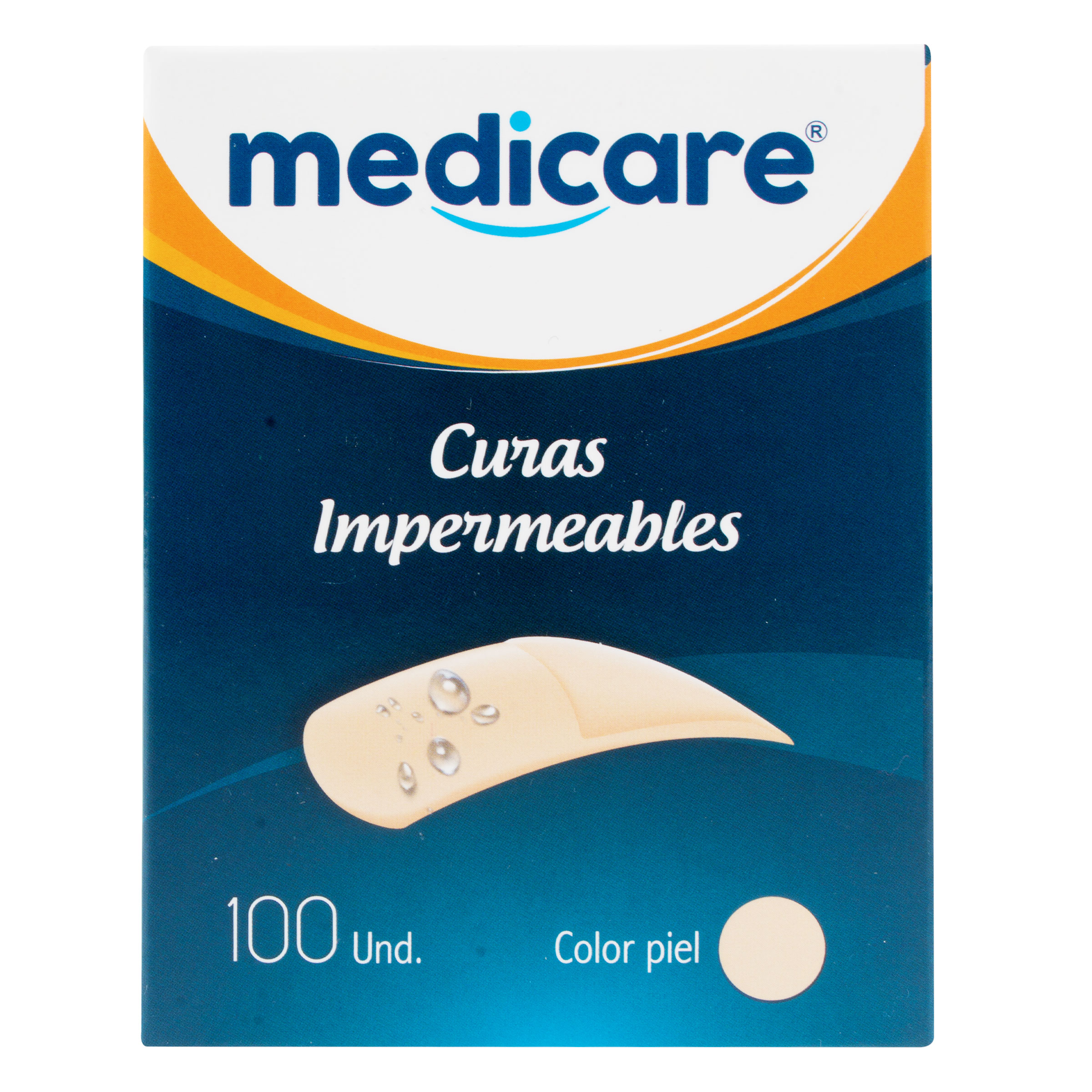 CURAS MEDICARE COLOR PIEL 100 UND – Droguería Más Salud