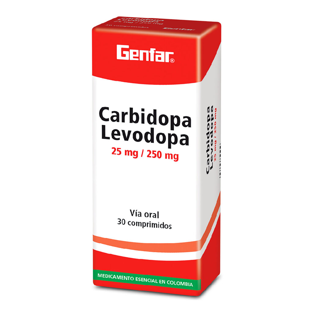 LEVODOPA+CARBIDOPA 30 TABLETAS GF – Droguería Más Salud