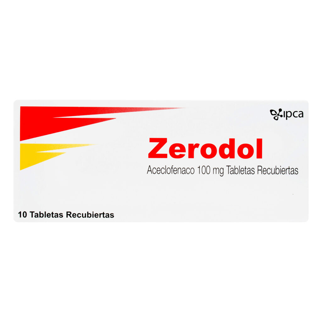 ZERODOL 100MG 10 TABLETAS – Droguería Más Salud